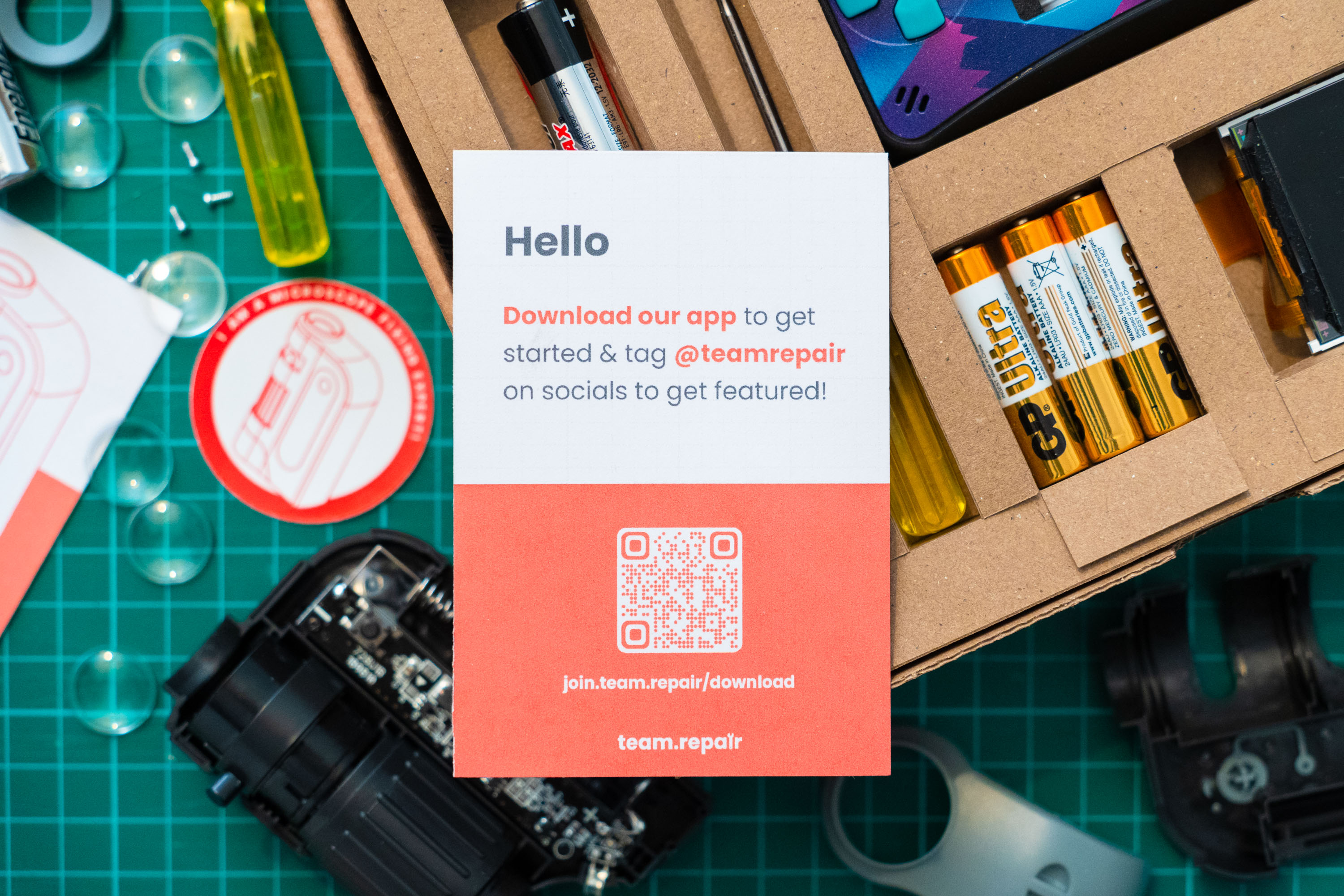 Signup to Team Repair